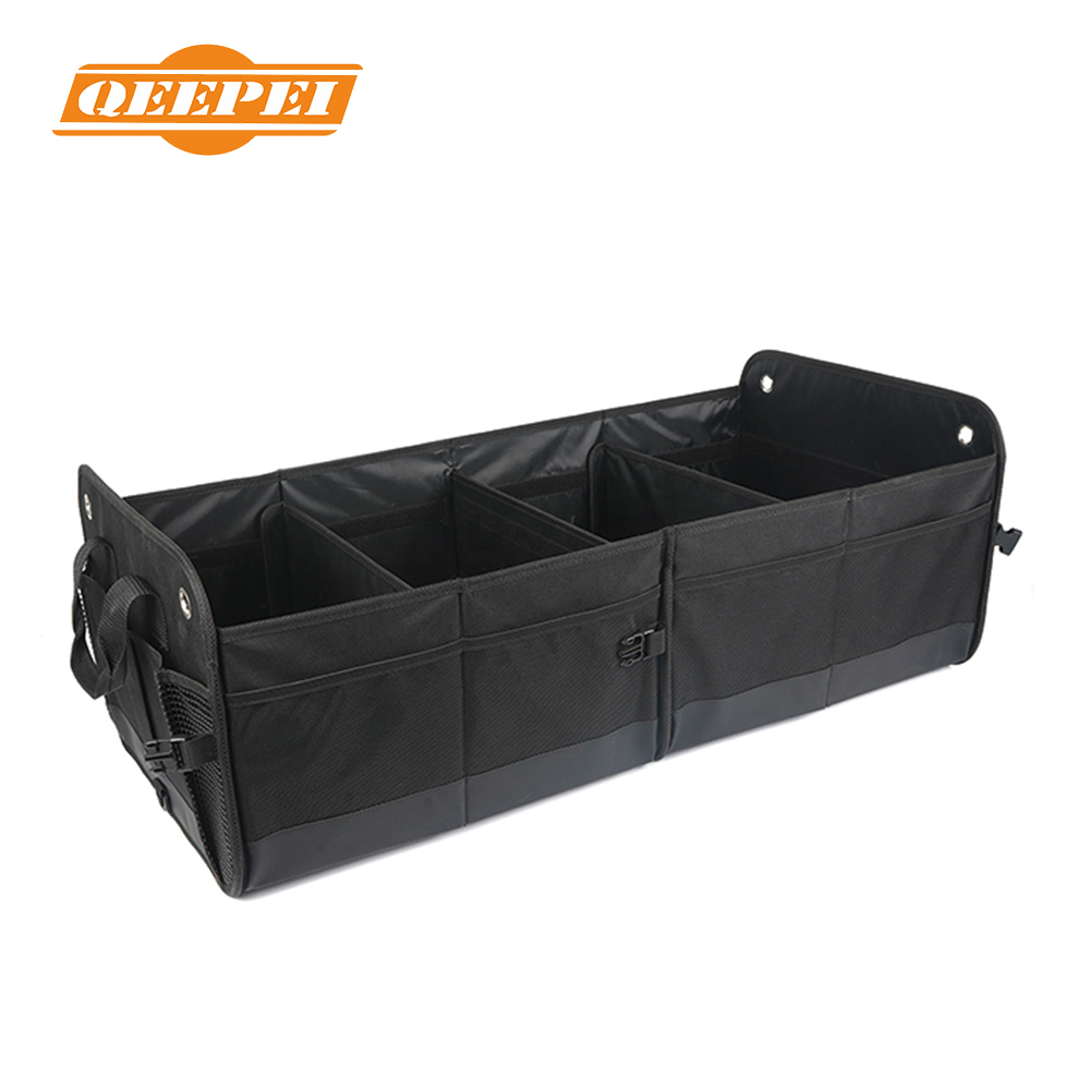 QEEPEI QSP059 Auto Car Storage Box Trunk Organizer Foldable Organizer ...